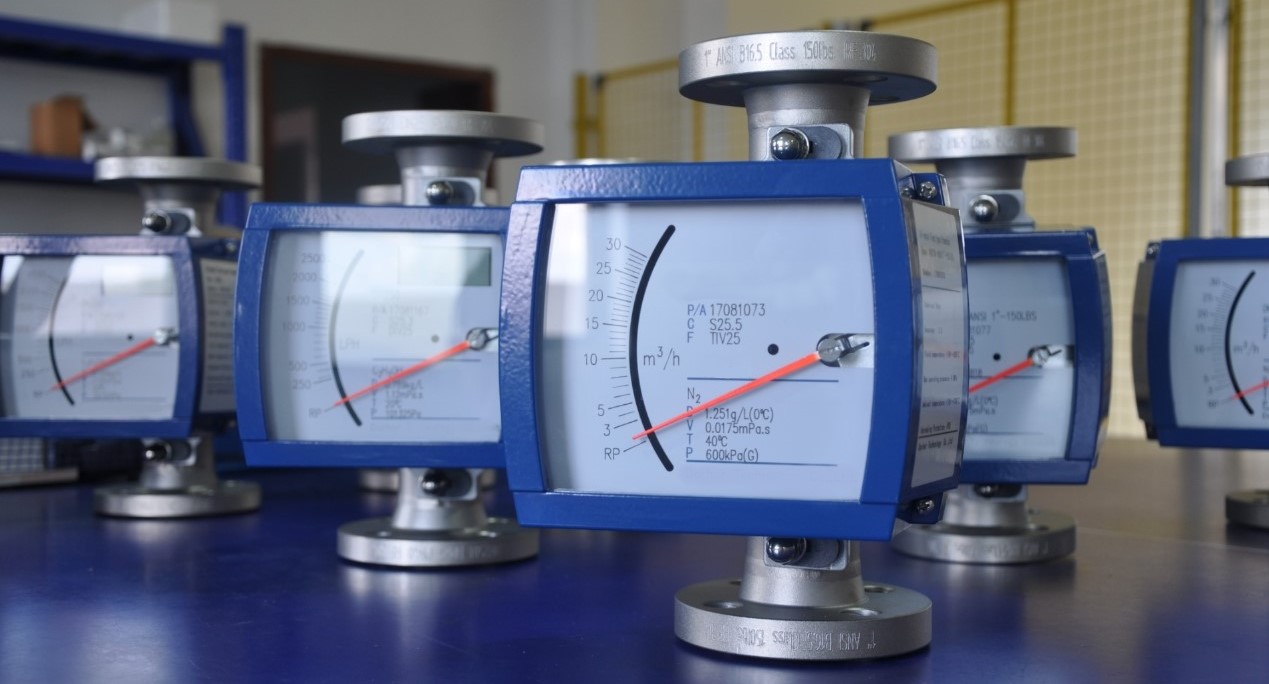 Variable Area Flow Meter - measurement of gases and liquids