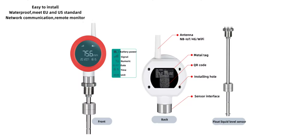 Wireless Level Float Transmitter - for Oil and Gas Industries